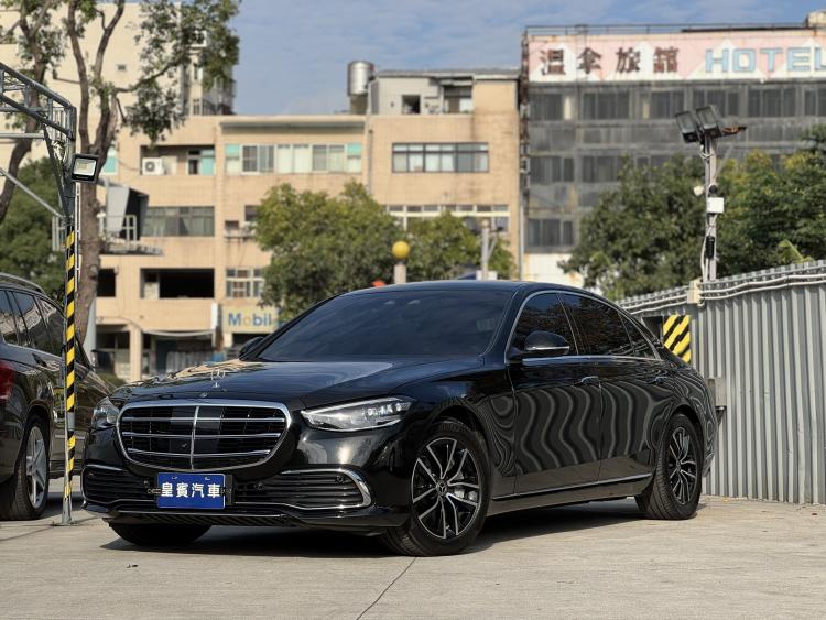 M-Benz 2022 S450 4MATIC L 黑 - 皇賓汽車 專營中古車
