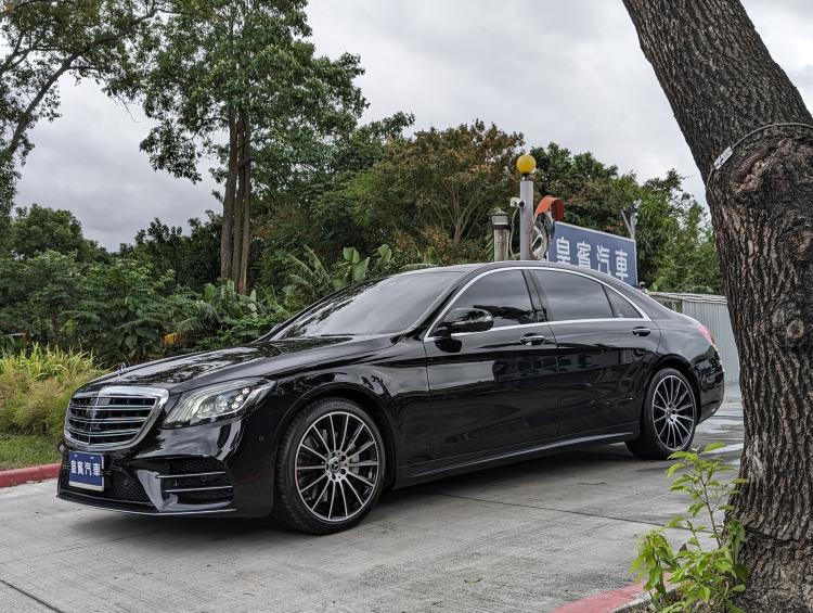 M-Benz 2018 S450 L AMG Line 黑 - 皇賓汽車 專營中古車