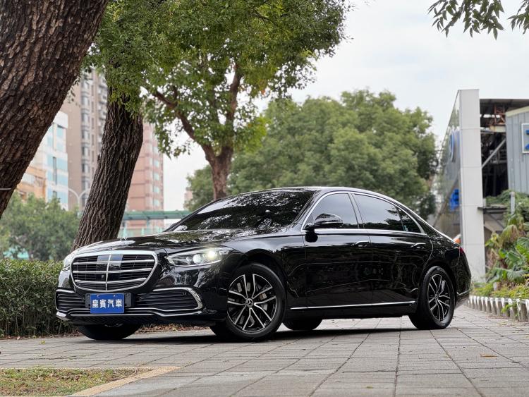 M-Benz 2021 S450 4MATIC L 黑 - 皇賓汽車 專營中古車