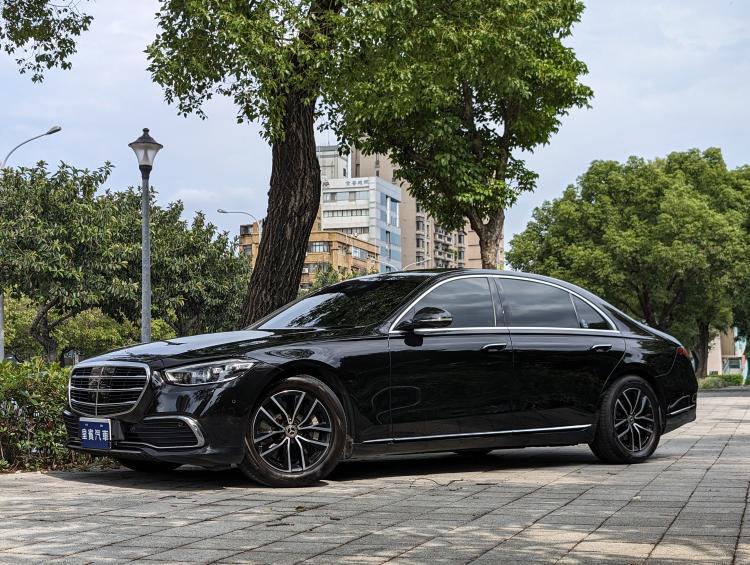 M-Benz 2021 S450 4MATIC L 黑 - 皇賓汽車 專營中古車
