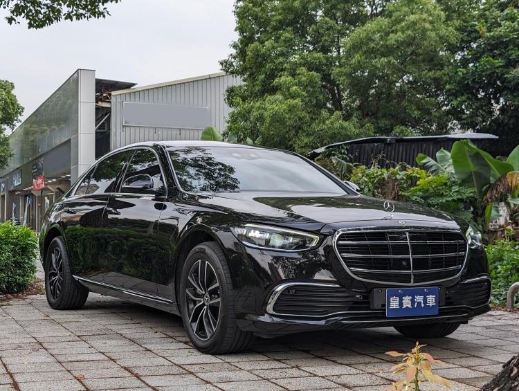 M-Benz 2021 S450 4MATIC L 黑 - 皇賓汽車 專營中古車