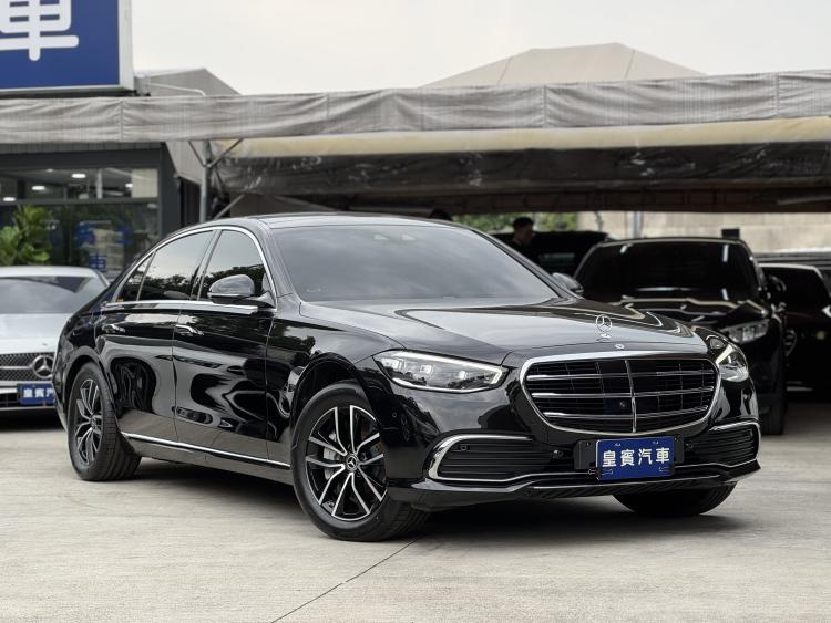 M-Benz 2021年式 S450 4MATIC L 黑 - 皇賓汽車 專營中古車